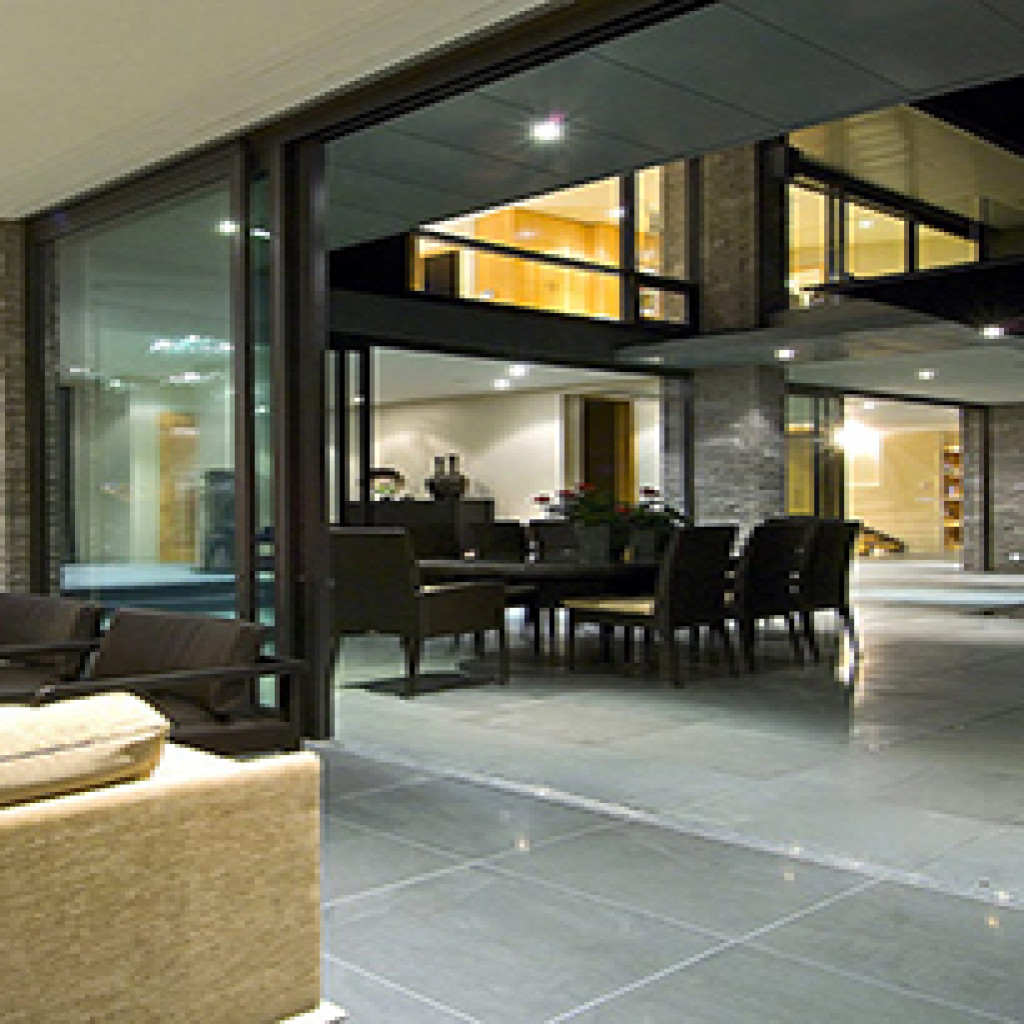 Modern Contemporary Exterior Sliding Glass Doors-Modern Over sized ...