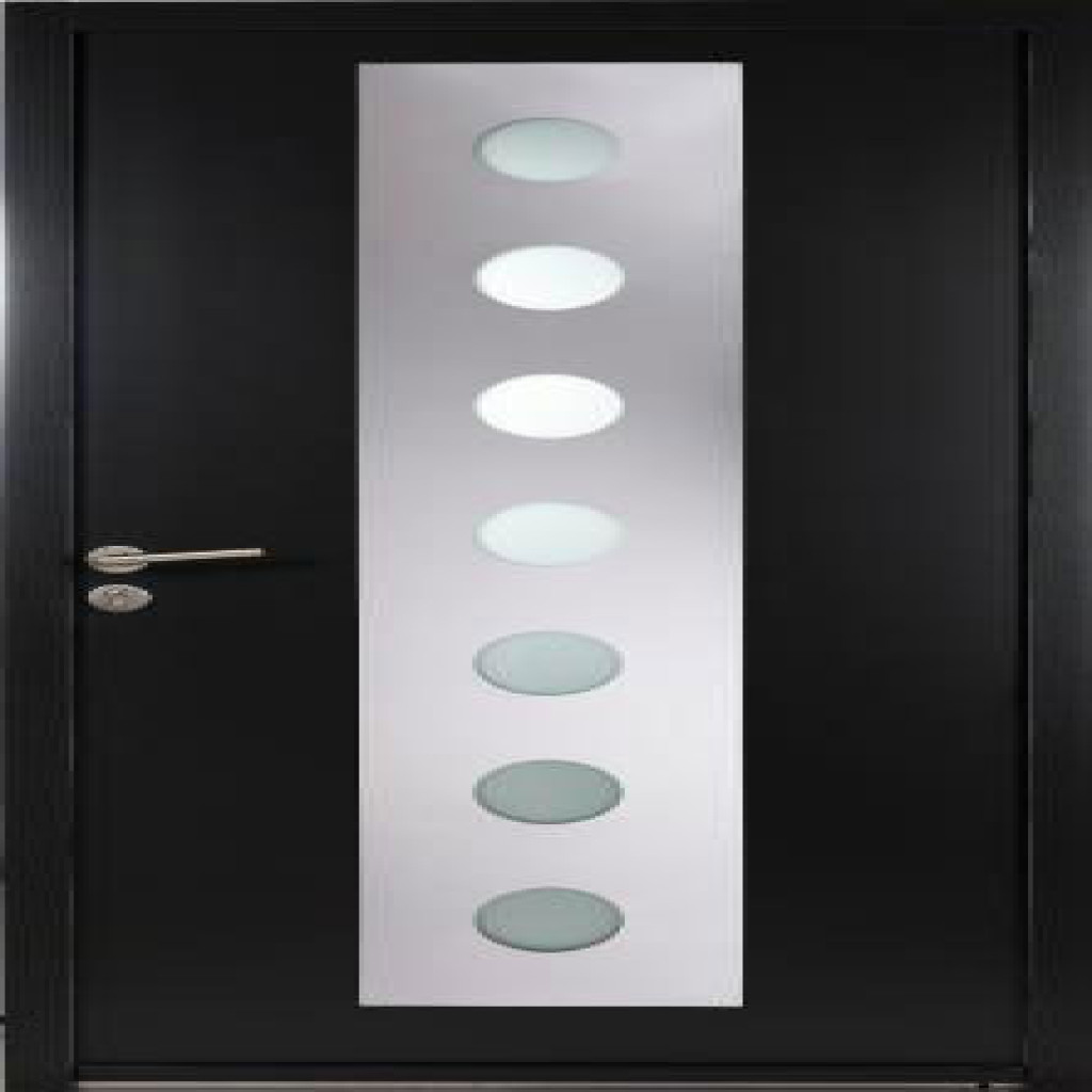 Modern Contemporary Front Entry Door with Multi Point Locks Installed ...
