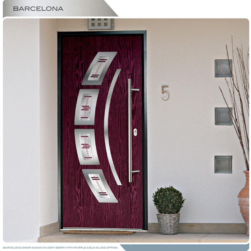 Modern Entry Door- Fiberglass Modern Door with latest design and ...