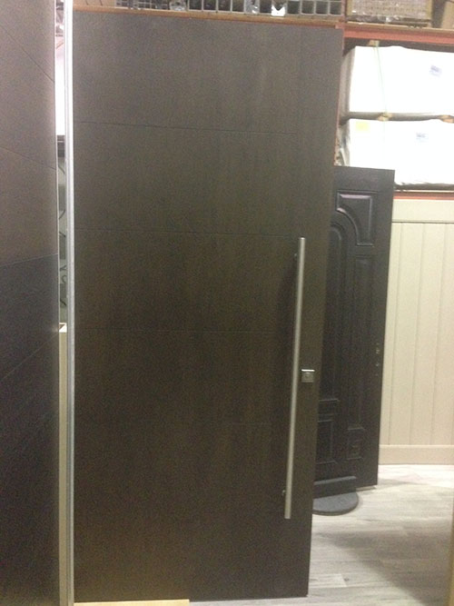 Modern Rustic Exterior Door Made by Modern Doors - Modern Doors