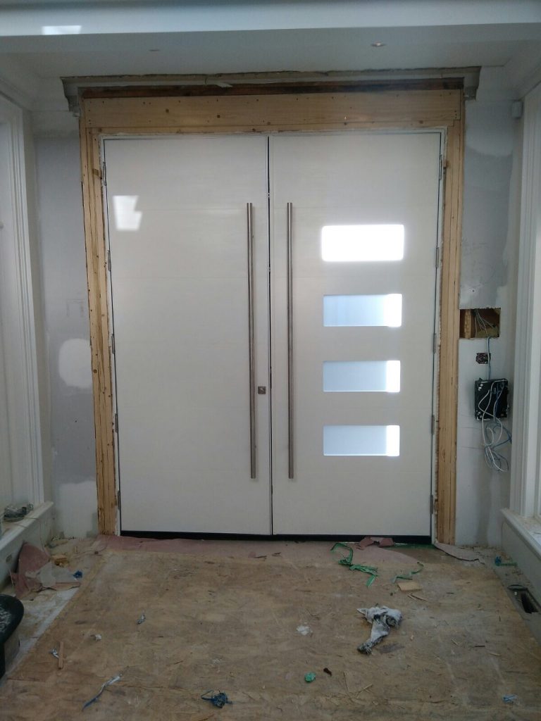 Oversized Modern Exterior double Doors - By Modern-Doors Toronto ...