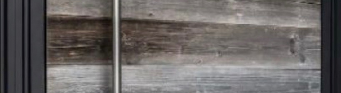 Modern Solid Ash Wood Panel Entrance Door - Modern Doors