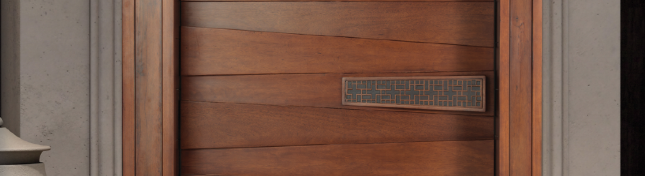 Solid Wood Italian Design Door Ensemble Toronto Canada - Modern Doors